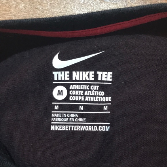 Nike | Shirts | Nike 3m Reverse Logo Baseball Tee Size Medium | Poshmark